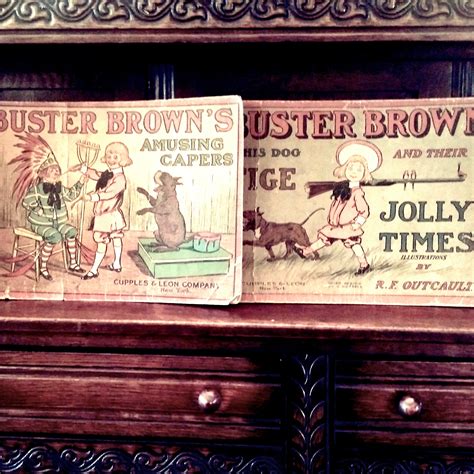 Rare Pair Of Early 1905 1907 Buster Brown Issues Illustrated Etsy