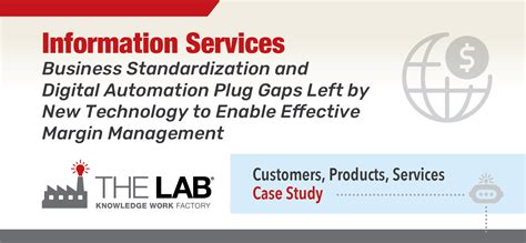 Information Services Standardization And Automation Enable Effective