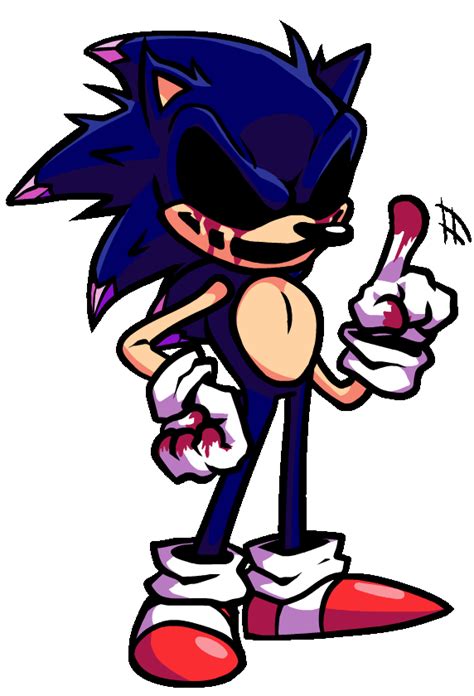 Sonic The Hedge Cartoon Character Holding A Spoon