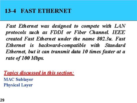 Chapter 13 Wired LANs Ethernet By Prof Ashutosh