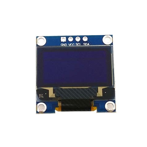 Oled Display I C Pin Unsoldered Makers Electronics