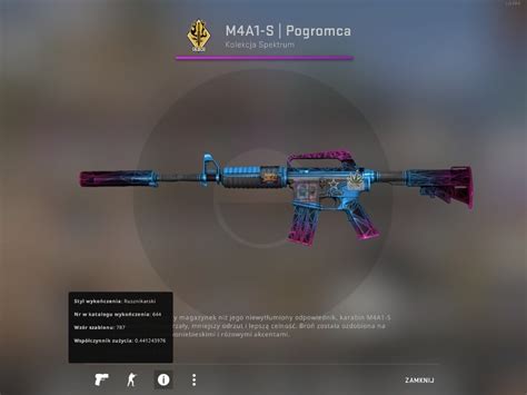 Skin Do Csgo Skiny M4 Decimator Cs Go Niegowa Kup Teraz Na Allegro Lokalnie