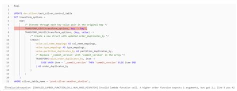 How To Update A Value In A Delta Table Column With Map Of Struct