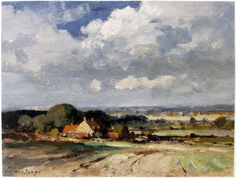 Edward Seago Landscape Paintings Watercolor Landscape Paintings