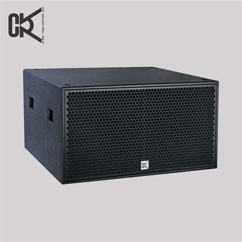 pa line array bass bin double 18 sub bass system for dj nightclubs