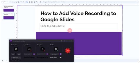 Adding Voice To Google Slides