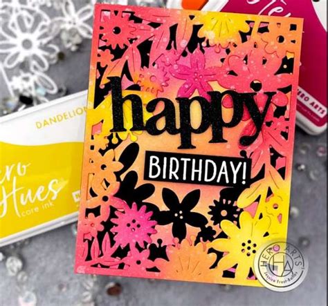 18 Handmade Cards With A Focus On Backgrounds Card Making
