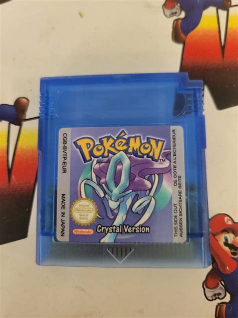 Gbc Pokemon Crystal Repro Nostalgibutiken