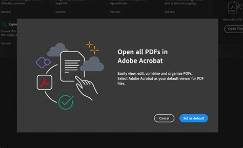 Cant Turn Off Open All Pdfs In Adobe Acrobat Po Adobe Community