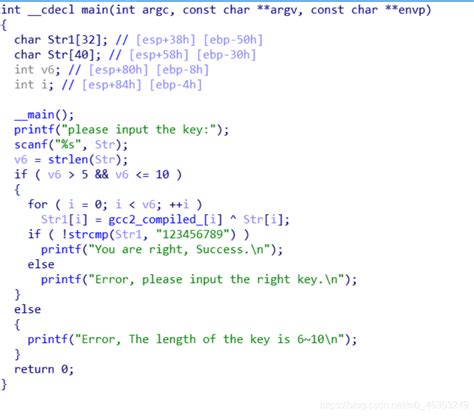 Re入门 一个简单的加密程序的逆向破解与解密 腾讯云开发者社区 腾讯云