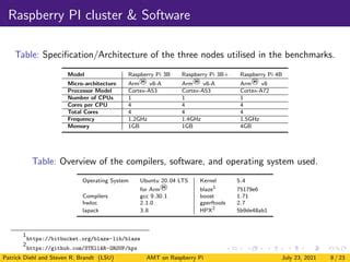 Deploying A Task Based Runtime System On Raspberry Pi Clusters PDF Operating Systems
