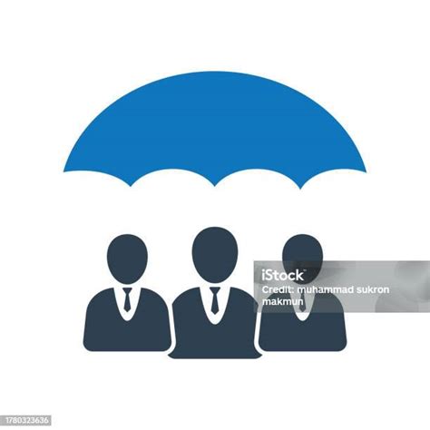 직원 보험 인생 아이콘 흰색 배경에 고립된 간단한 편집 가능한 벡터 디자인입니다 공동체에 대한 스톡 벡터 아트 및 기타 이미지 공동체 우산 Health Istock