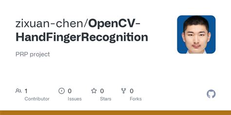 Github Zixuan Chen Opencv Handfingerrecognition Prp Project