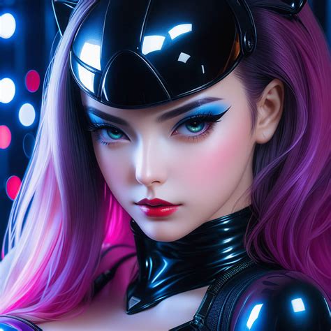 Cyber Doll Girl Latex Portrait Photo Portrait P By Ertugrul196714 On