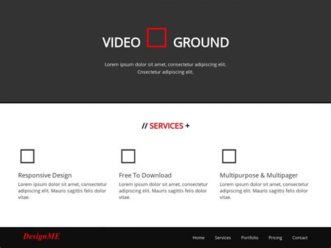 download free html template video background free html templates