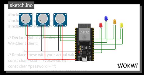 Water Quality Monitoring Wokwi Esp32 Stm32 Arduino Simulator