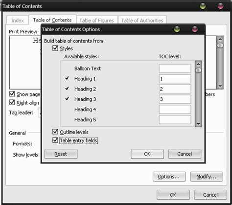 Enable Microsoft Word Heading Styles In A Table Super User
