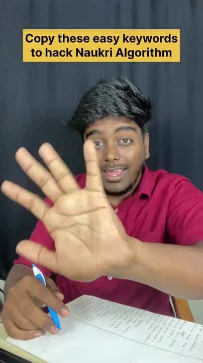 How To Hack The Naukri Algorithm Navin Kumar Hrnavin Posted On The Topic Linkedin