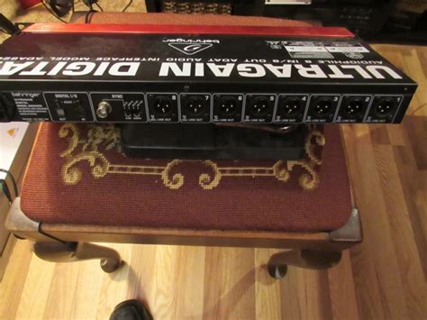 Behringer Ada8200 Ultragain Digital Microphone Preamp Eur 187 88