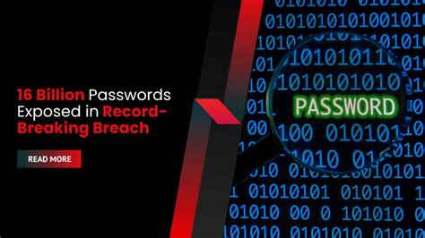 16 Billion Passwords Exposed In Record Breaking Breach A Deep Dive Into The Data Leak That