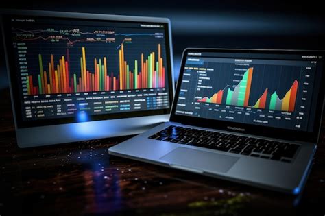 premium photo dashboard for data business analysis and data