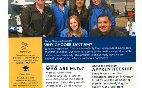 Mlt Apprenticeship Program Santiam Hospital