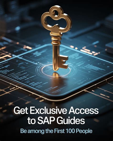Get Exclusive Access To Sap Guides Sap Learner Community