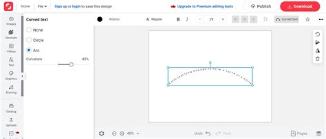 Free Tools To Add Curved Text To Images Online