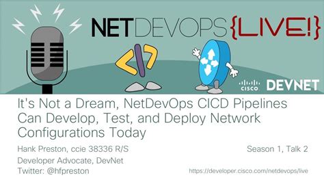 Netdevops Cicd Pipelines Can Develop Test And Deploy Network