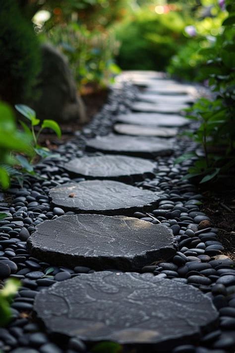 Easy Diy Backyard Ideas Stepping Stones Creative Design Stepping