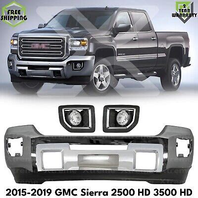 2015 2019 Gmc Sierra 2500 Hd 3500 Hd Front Bumper Face Bar And Valance