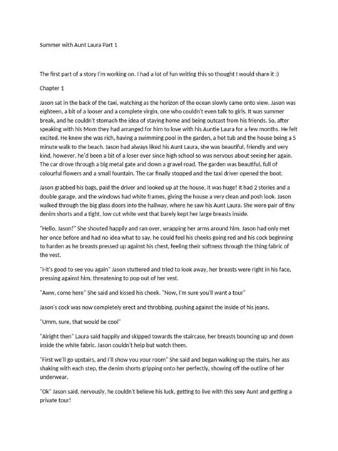 Summer With Aunt Part 1 Pdf Body Language