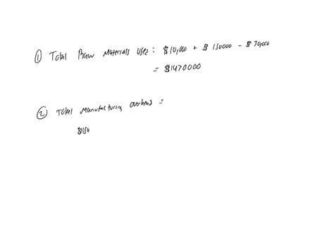 solved if direct materials used are 1500000 compute the total