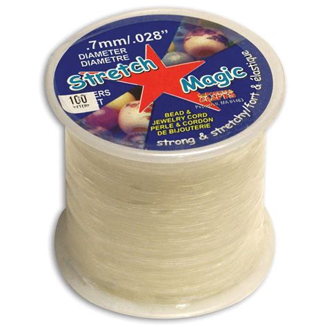 Stretch Magic Clear Elastic Bead And Jewelry Cord 07mm 100 Meterspkg