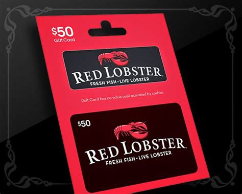 50 Red Lobster T Card Sweepstakes