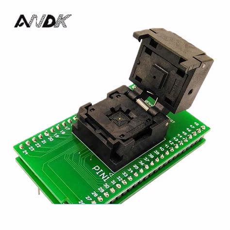 buy qfn48 mlf48 programming socket ic test adapter