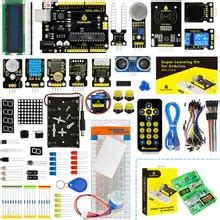 NEW Upgraded Keyestudio Super Starter Kit With V Board For Arduino Starter Kit For UNOR