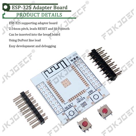 Esp32 Esp32s Io อะแดปเตอร์บอร์ดแปลง พร้อมหมุด 4 แถว สําหรับโมดูลบลูทูธ