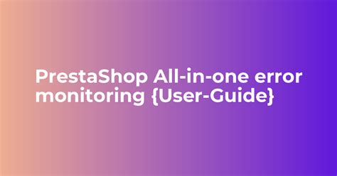 All In One Error Monitoring Record Php And Mysql Error Logs