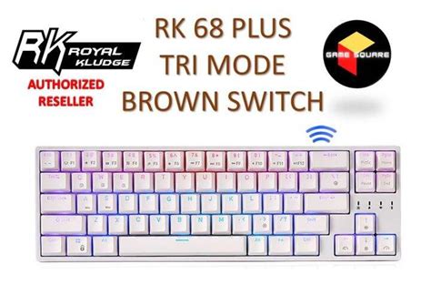 ROYAL KLUDGE RK68PLUS RK871 TRI MODE RGB 68 KEYS HOT SWAPPABLE MECHANICAL KEYBOARD Lazada PH