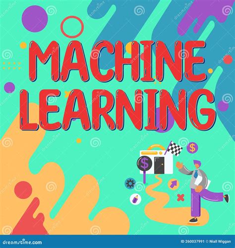 Text Sign Showing Machine Learning Word For The Concept That A