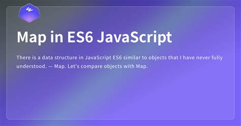 Map In Es6 Javascript Webdong