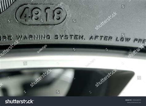 Close Dot Number On Tire Which Stock Photo 1393426973 Shutterstock