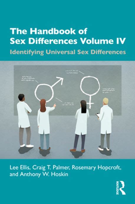 The Handbook Of Sex Differences Volume Iv Identifying Universal Sex
