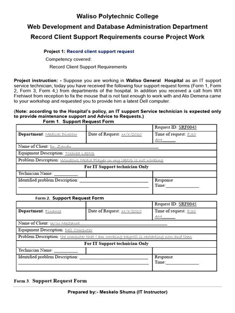 Record Client Practical 2 Pdf Office Equipment Computing