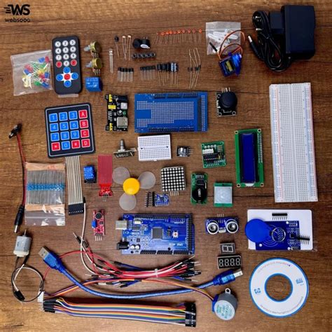 Super Kit Arduino Mega 2560 140en1 Avec Tutoriel Démarrez Facilement