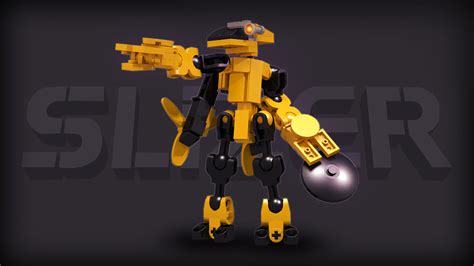 [digital Render] Judge Slizer Throwbot Jet Lego Creations The Ttv