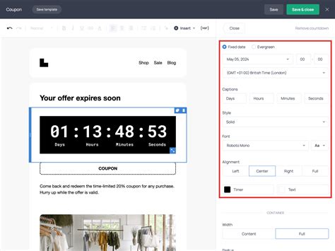 How To Add A Countdown Timer To Your Emails Getsitecontrol