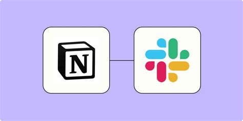 how to integrate notion with slack zapier