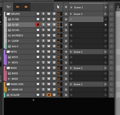 Disable Record Arm When Selecting A Midi Track Rbitwig